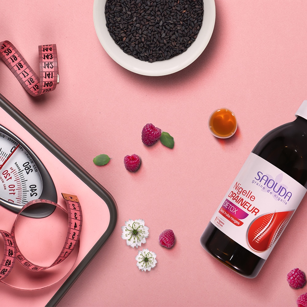 Boisson drainante à la Nigelle - Nigelle Detox
