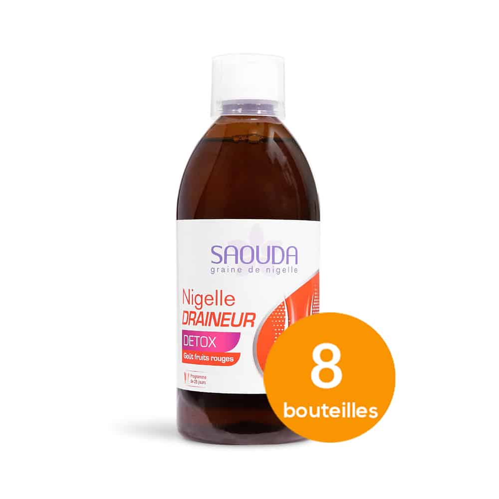 Boisson drainante à la Nigelle - Draineur Detox